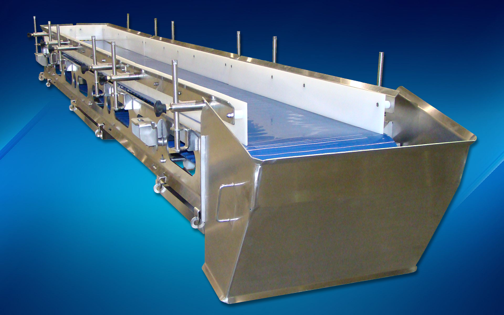 Food dumpers, conveyors, INTRALOX AIM